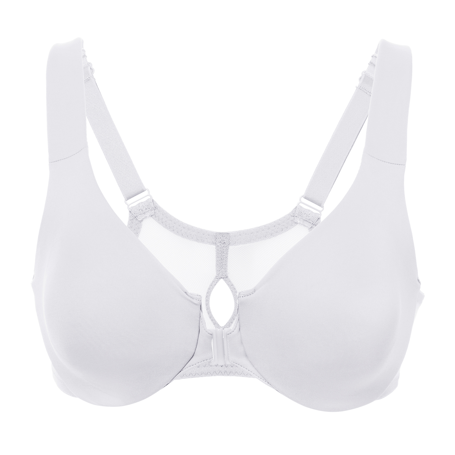 Delimira Womens Front Closure Bra Full Coverage Underwire Non Padded