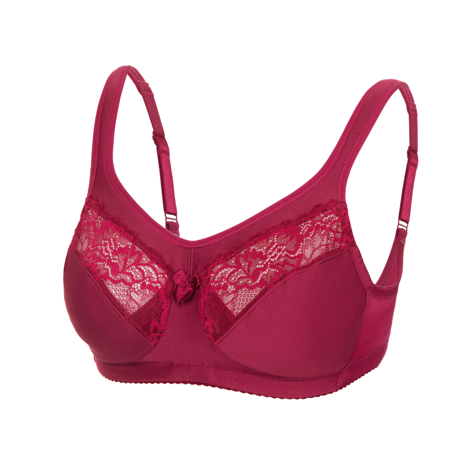 Delimira Womens Minimizer Bra Unlined Wirefree Full Figure Support